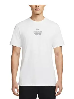 Nike Hyverse Dri-fit Uv Protection T-shirt Asia Sizing - White