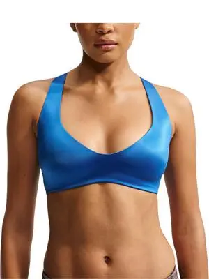 Nike Skims Stretch Knit Plunge Bra - Cobalt