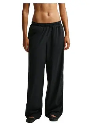 Nike Nike SKIMS Stretch Nylon Oversized Pants Obsidian