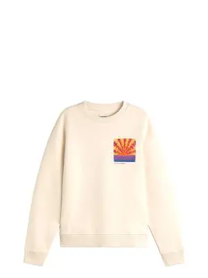 THINKING MU Blaze Leon Sweatshirt - White