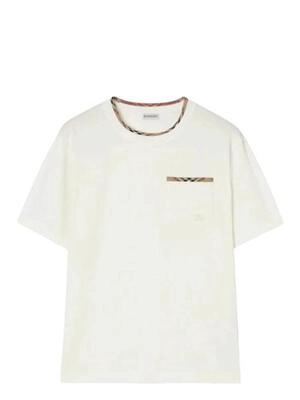Burberry Ryan Cc T-shirt - Chalk