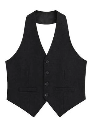 MAISON MARGIELA Gilet Vest - Black