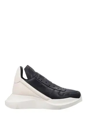 Rick Owens Geth Runner Sneakers - Black/milk