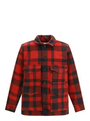 Filson Mackinaw Cruiser Wool Jacket - Red