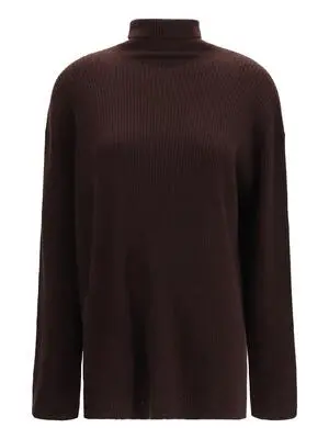 LORO PIANA Loro Piana Ribbed Turtleneck Sweater