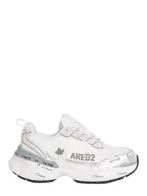 Dsquared2 DSquared2 Sneakers With Sculptural Sole White