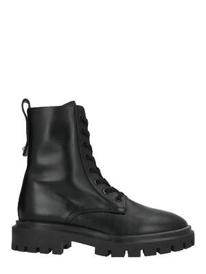STUART WEITZMAN Calfskin Ankle Boots - Black