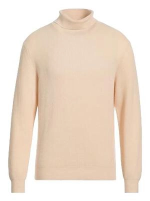 MANUEL RITZ Turtleneck Size Wool, Cashmere - Orange