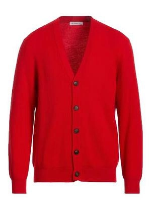 MANUEL RITZ Wool & Cashmere Cardigan - Red