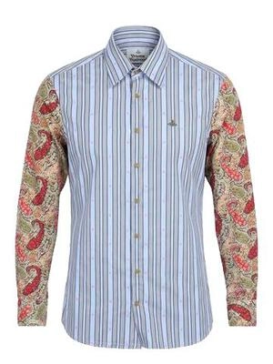 VIVIENNE WESTWOOD Shirt Size Cotton - Sky Blue