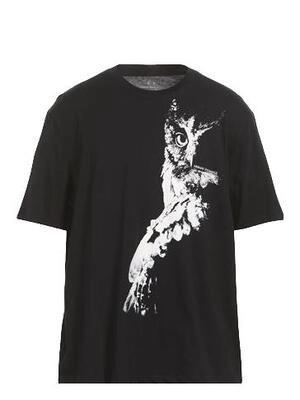 Armani Exchange T-shirt Size Organic Cotton - Black