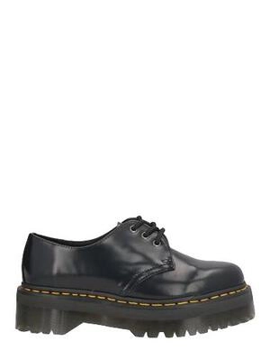 Dr. Martens 1461 Quad Polished Smooth Leather Lace-up Shoes - Black
