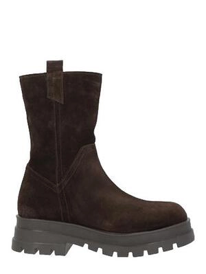 INUOVO Ankle Boots Dark Size Leather - Brown