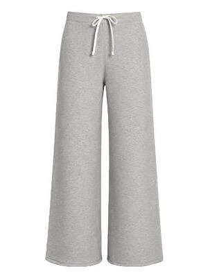 LIVIANA CONTI LIVIANA CONTI Cotton French Terry Wide-Leg Pants