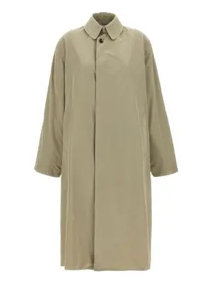 MAISON MARGIELA Single-breasted Trench Coat - Green