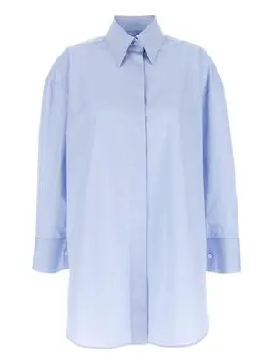 Givenchy Asymmetric Shirt - Blue