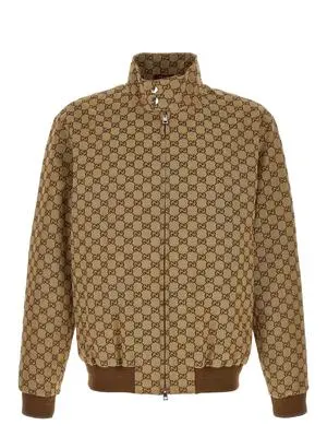 GUCCI Gucci Men 'Gg' Bomber Jacket