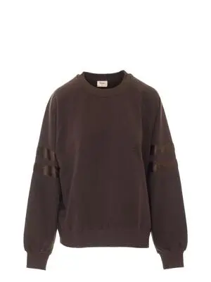 Repetto Signature Oversize Sweatshirt - Brown