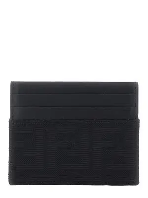 Fendi Ff Canvas + Pelle - Black