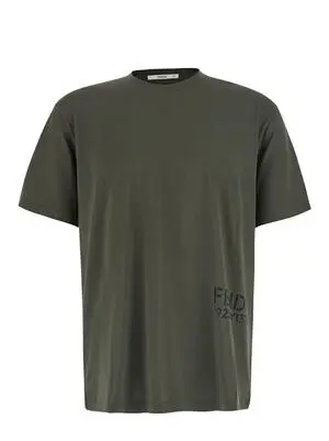 Fendi Logo Stampato - Green