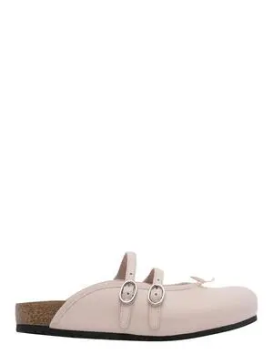 BIRKENSTOCK X REPETTO Leather Bow Detail Buckled Mules - Pink