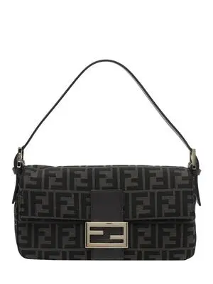 Fendi 26424 Baguette Shoulder Bag - Brown