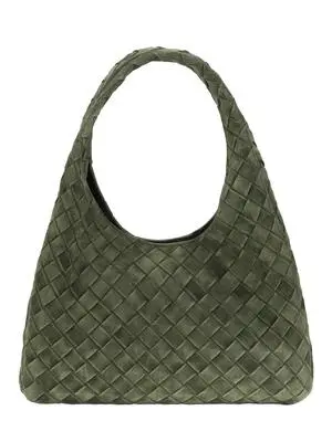 Bottega Veneta Small Campana Shoulder Bag - Green