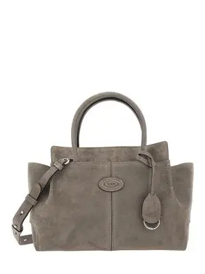 TOD'S Tod's Women Handbag 'Shopping Di Bag Small' With Gray Leather Details For Women Multicolor