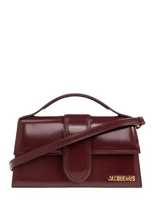 Jacquemus Le Bambino Large Leather Tote Bag - Red