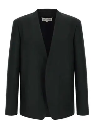 MAISON MARGIELA Wool Jacket - Black