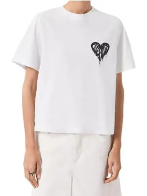 ALLSAINTS Short-sleeved T-shirt Optical White