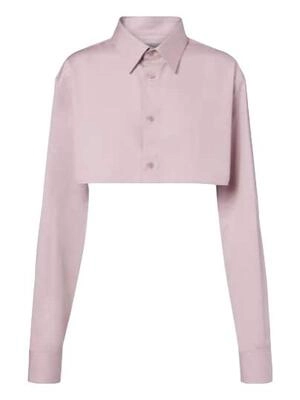 BALENCIAGA Balenciaga Cropped Cotton Shirt