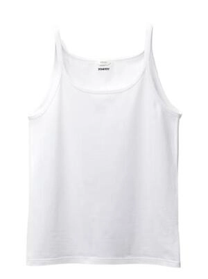 Versace Logo Embroidered Tank Top - White