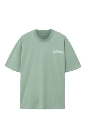 ALLSAINTS Odyssey Oversized Short Sleeve Crew T-shirt - Spring Green