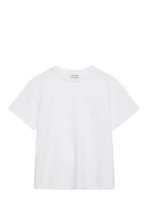 ANINE BING Shelley Tee - White