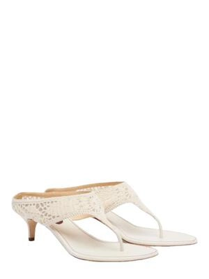 MAGDA BUTRYM Magda Butrym Crocheted Thong Sandals