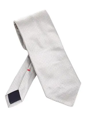 AL DUCA DAOSTA 1902 Pointed-tip Tie - Grey