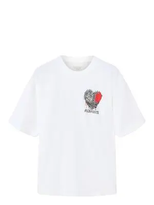 ALLSAINTS Chaste Graphic T-shirt - Optical White