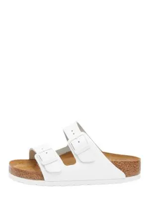 BIRKENSTOCK Birkenstock Arizona Double Strap Slip-On Sandals White