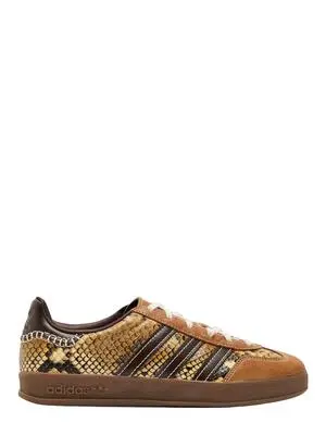 WALES BONNER Adidas X Snake-effect Leather Sneakers - Beige