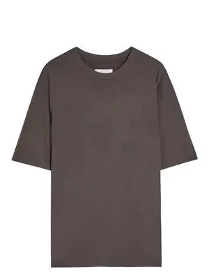 SSSTEIN Oversized Wool T-shirt - Charcoal