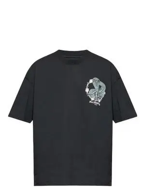 ALLSAINTS Snakebite Graphic-print T-shirt - Black