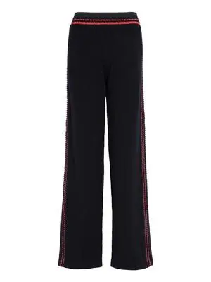 BARRIE Cashmere Cricket Club Pants - Navy