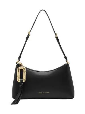 Marc Jacobs Scene Convertible Metallic Leather Mini Bag - Black