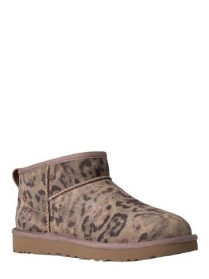 UGG UGG(r) Classic Ultra Mini Spotted Bootie Chestnut