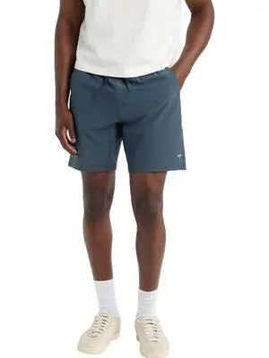 SANTO STUDIO Word Tech Shorts - Blue