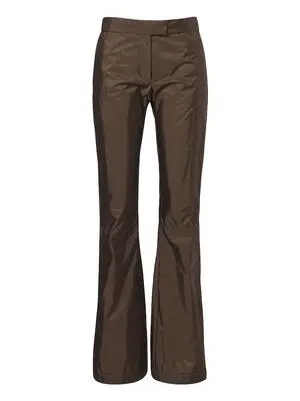 Miu Miu Technical Flared Pants - Brown