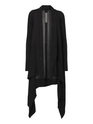 Rick Owens Virgin Wool Cardigan - Black