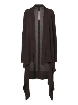 Rick Owens Virgin Wool Cardigan - Brown