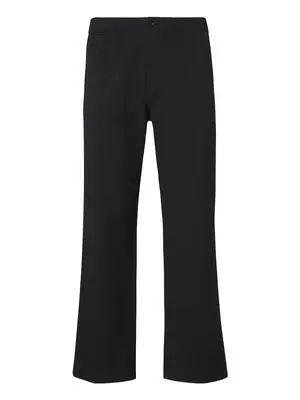THE ROW Ramil Virgin Wool Wide-leg Pants - Black